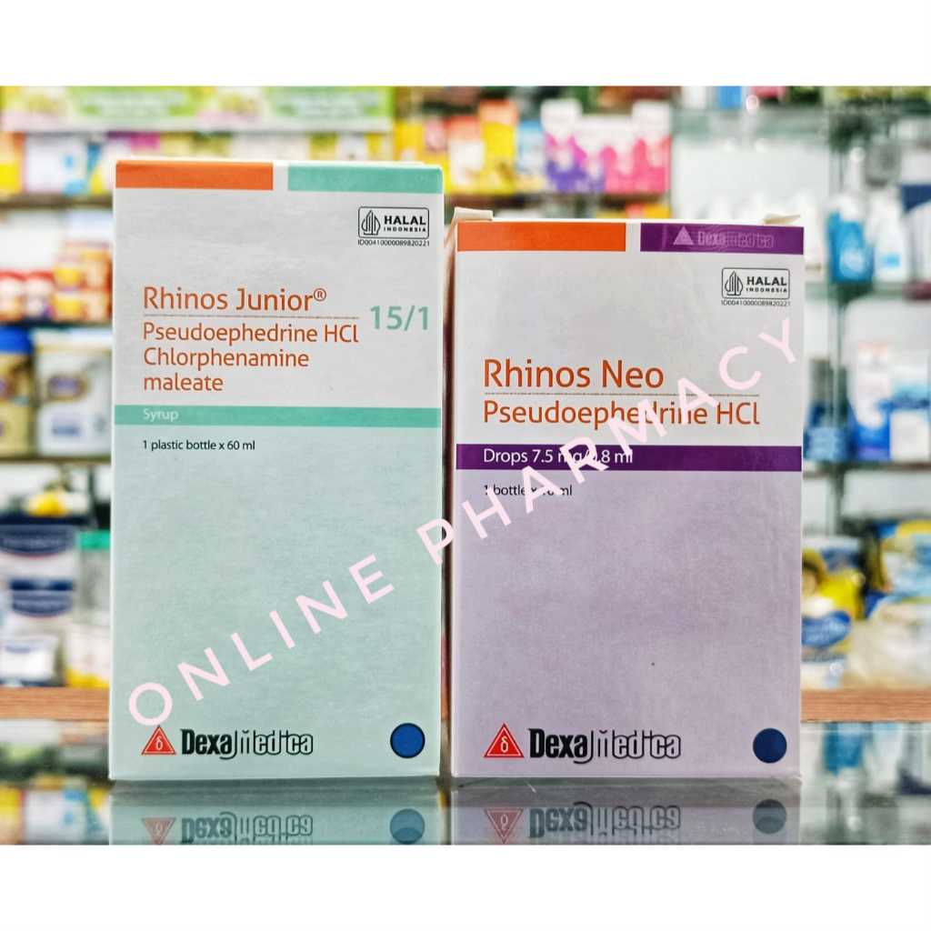 Jual Rhinos Junior 60 ml & Rhinos Neo Drops 10 ml | Shopee Indonesia