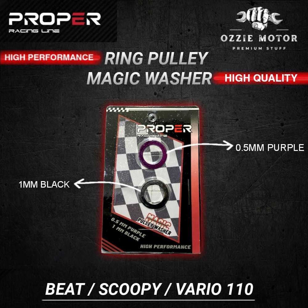 Jual PROPER RACING LINE MAGIC WASHER / RING PULLEY HONDA BEAT SCOOPY ...