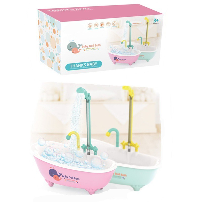 Jual Babu Doll Bath Mainan Baby Doll Bath Shower Bath Tube - Tempat ...