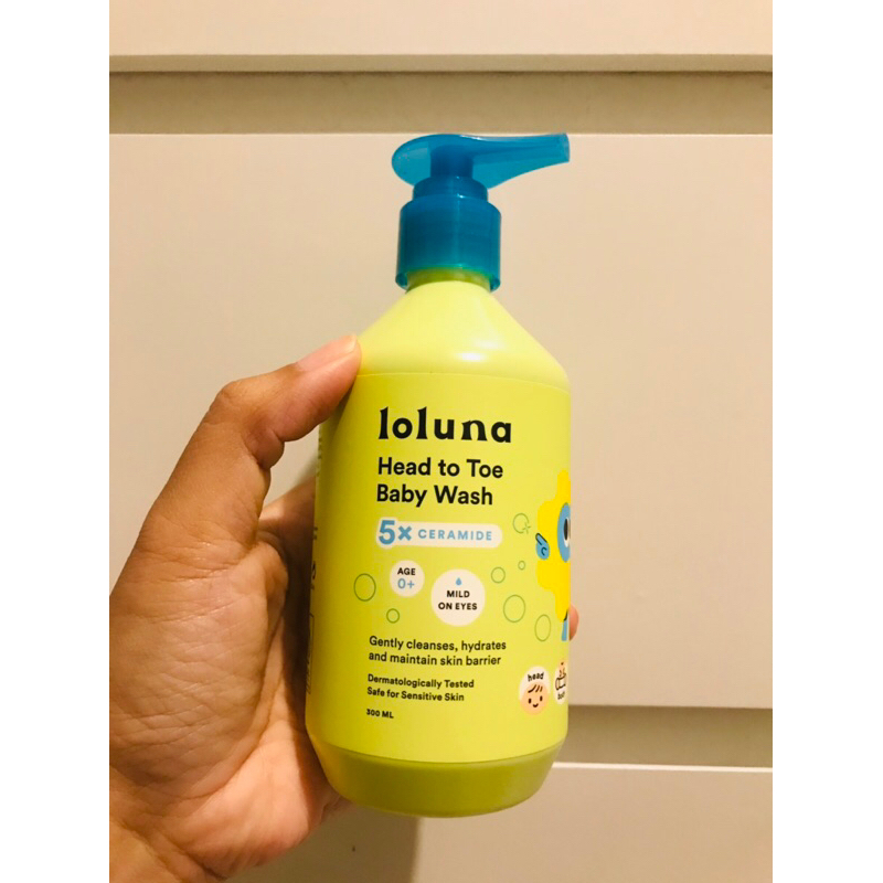 Jual Loluna Head to Toe Baby Wash 100ml & 300ml (New) | Shopee Indonesia