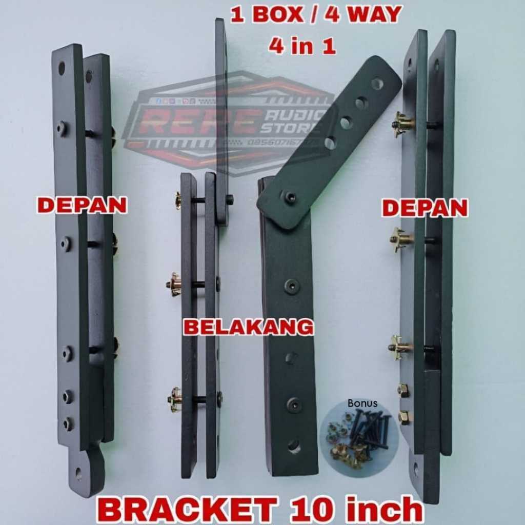 Jual Bracket 10 inch 4 Way Line Array Alumunium / Breket Gantung Bahan ...