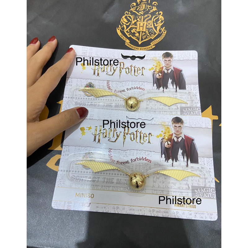 Jual MINISO X HARRY POTTER MAGNET SNITCH KULKAS FRIDGE MAGNET | Shopee ...