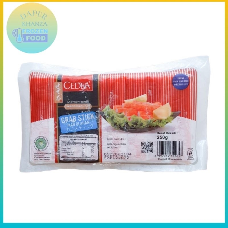 Jual CRAB STICK CEDEA IKAN OLAHAN 250 gram | Shopee Indonesia