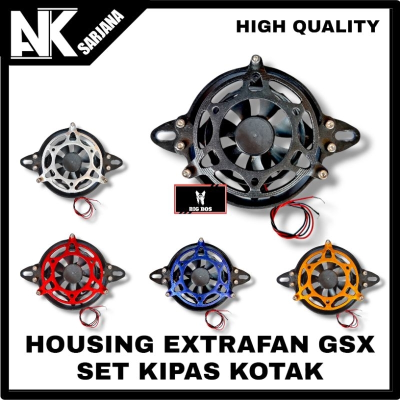 Jual HOUSING EXTRAFAN COVER OTOM KIPAS RADIATOR EXTRA FAN GSX SET KIPAS KOTAK VARIO 125 150 LED ...
