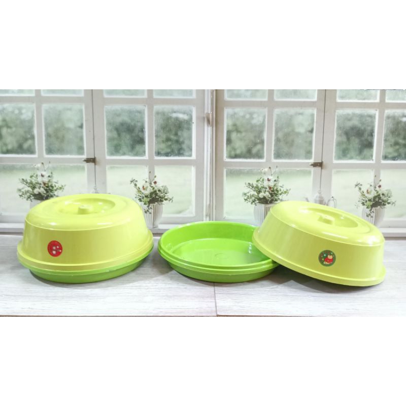 Jual TEMPAT ROTI HIJAU DX BULAT | Shopee Indonesia