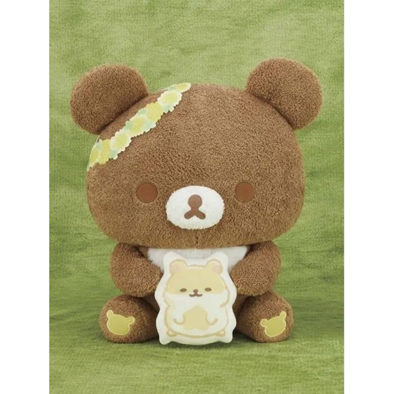 Jual Rilakkuma Chairoikoguma Tanpopo to Futago no Hamster XL Plush Doll ...