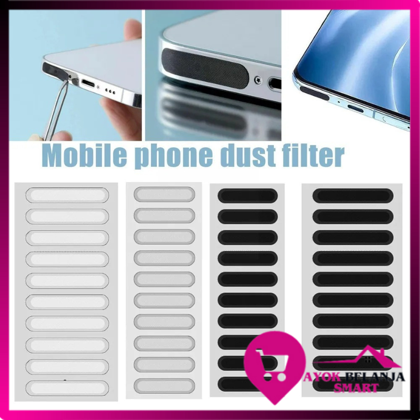 Jual ABS STIKER PENUTUP LUBANG SPEAKER ANTI DEBU ISI 10 PCS STICKER ...