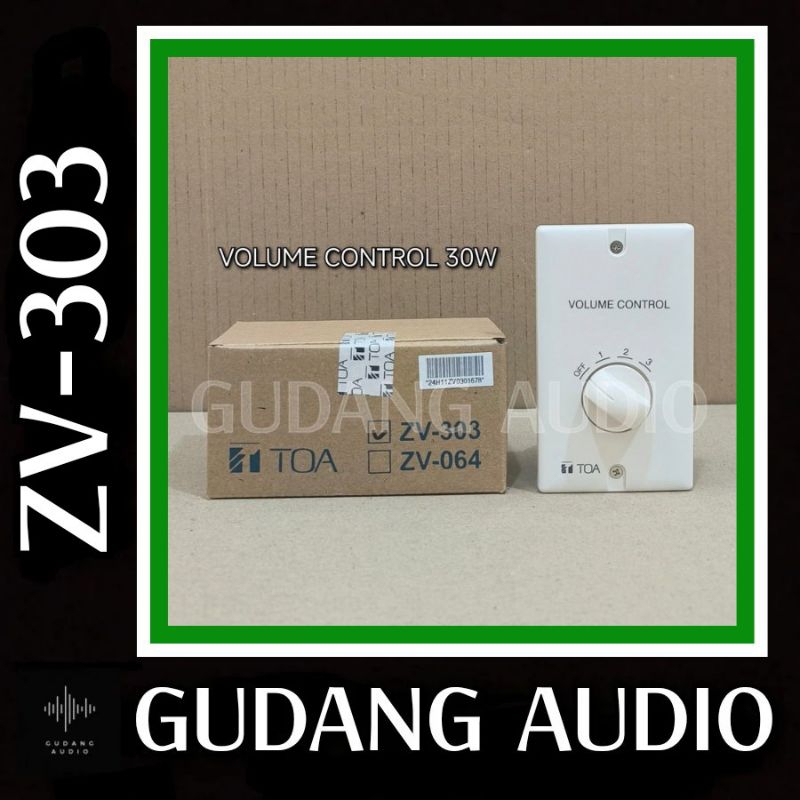Jual VOLUME CONTROL ATTENUATOR TOA ZV-303 ZV 303 MAX 30 WATT | Shopee Indonesia