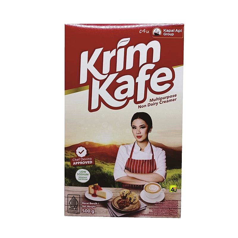 Jual Kapal Api KRIM KAFE - Non Dairy Creamer - 500g BOX BESAR | Shopee ...