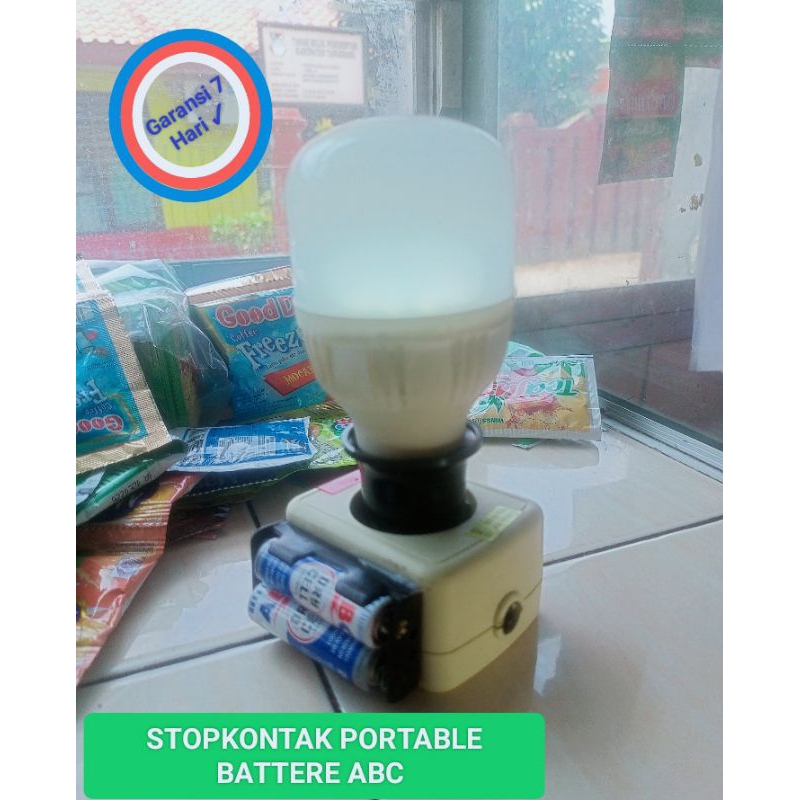 Jual STOPKONTAK PORTABLE BATTERE ABC | Shopee Indonesia