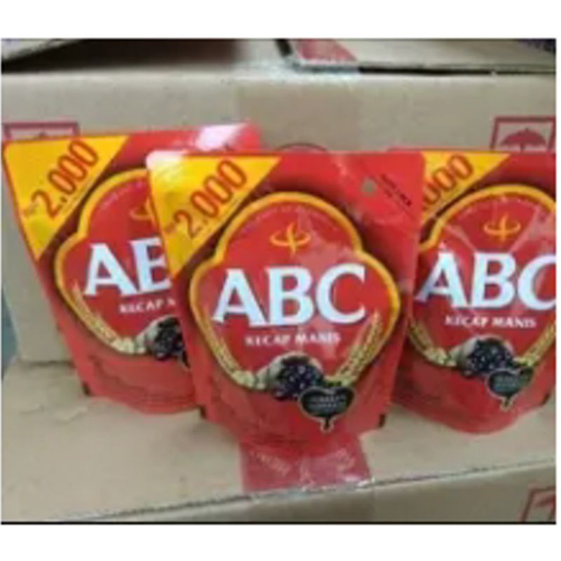 Jual kecap manis ABC refill 62ml/dus (48pcs) | Shopee Indonesia