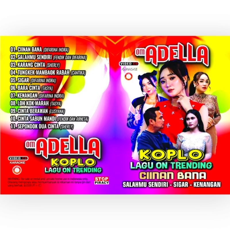 Jual Kaset Lagu Dangdut Om Adella Terbaru(Ciinan Bana) | Shopee Indonesia