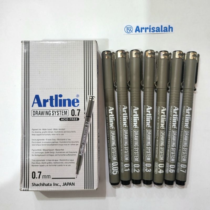 Jual Pulpen gambar / Pen Artline Drawing System | Shopee Indonesia