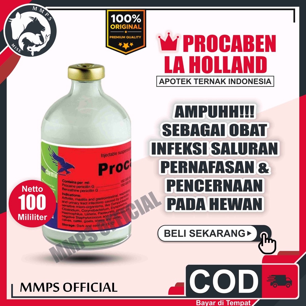 Jual Diskon 5 Belanja Procaben LA 1 ml Pengganti Penstrep 4 Original ...