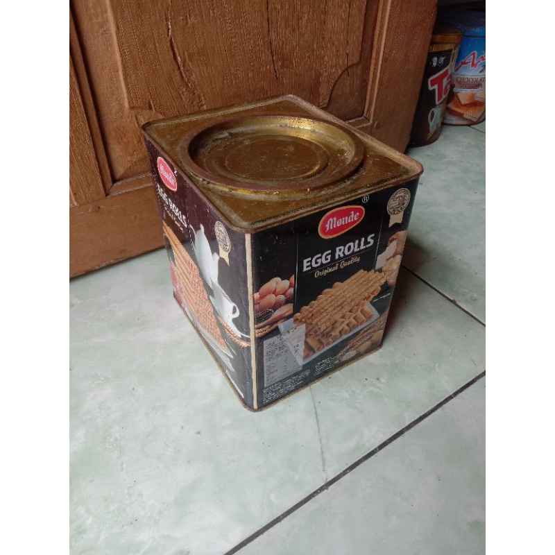 Jual kaleng bekas egg roll besar | Shopee Indonesia