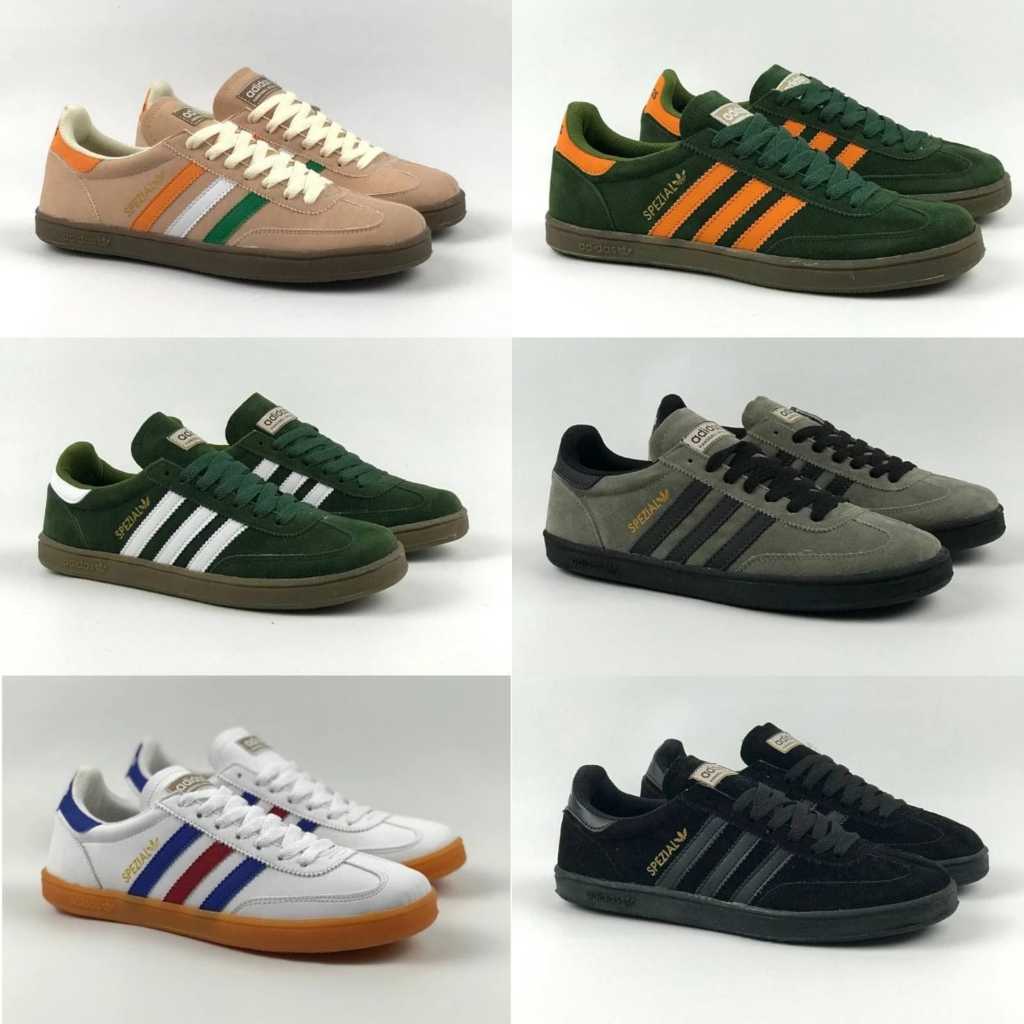 Jual Sepatu casual pria Spezial Garis Tiga Made In Vietnam | Shopee ...