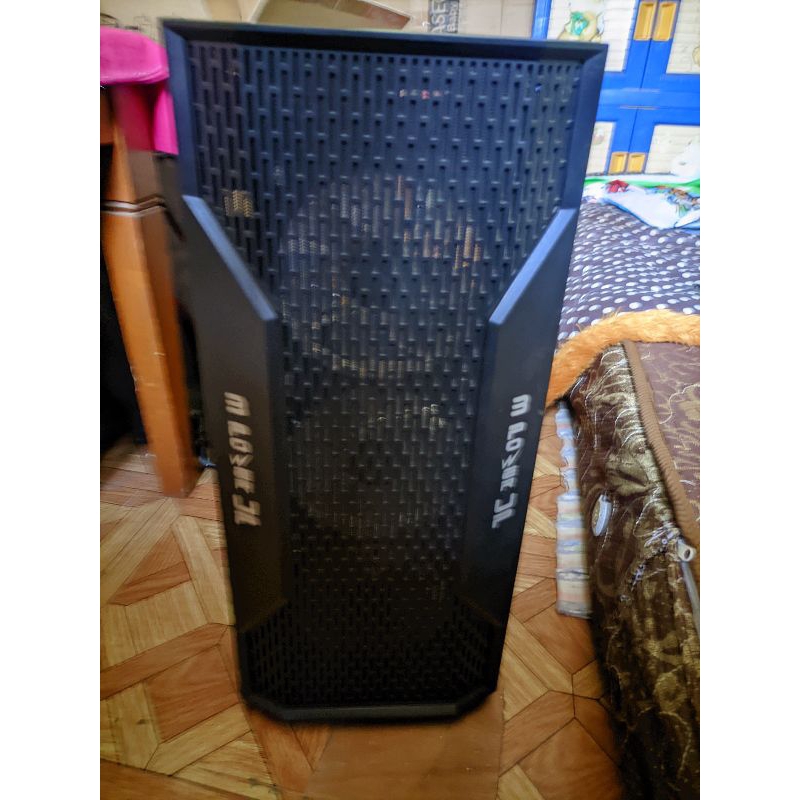 Jual Power Up Raptor Black Strike 1606 PC Case Bonus 4 Fan | Shopee ...