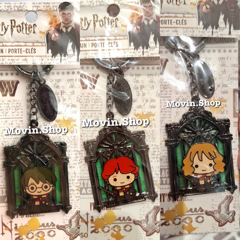 Jual MINISO x Harry Potter Double Layer Metal Keychain / Gantungan Kunci Metal Double Layer ...