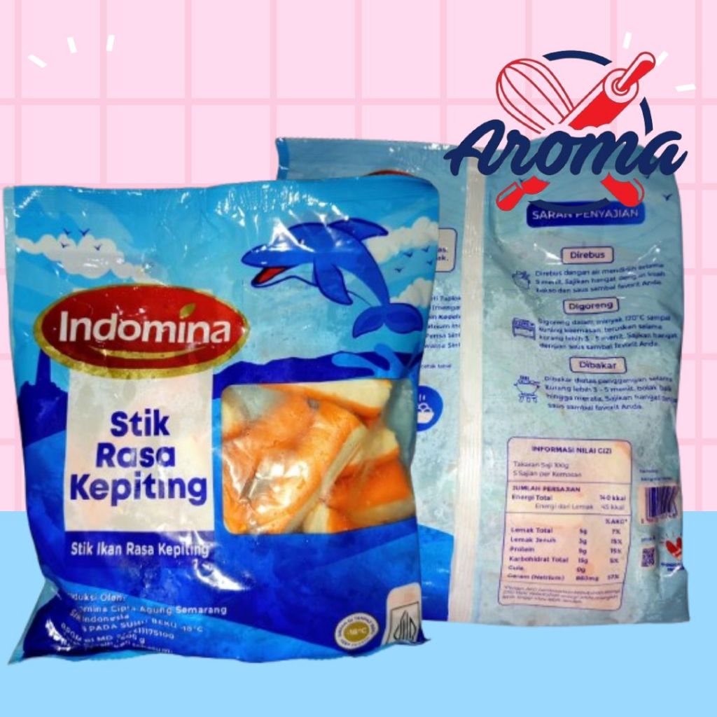 Jual Indomina Crab Stick 500gr | Shopee Indonesia