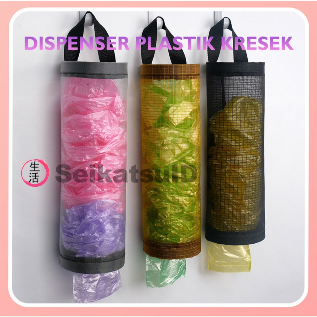 Jual Tempat Simpan Plastik Bekas / Dispenser Kantong Plastik | Shopee ...