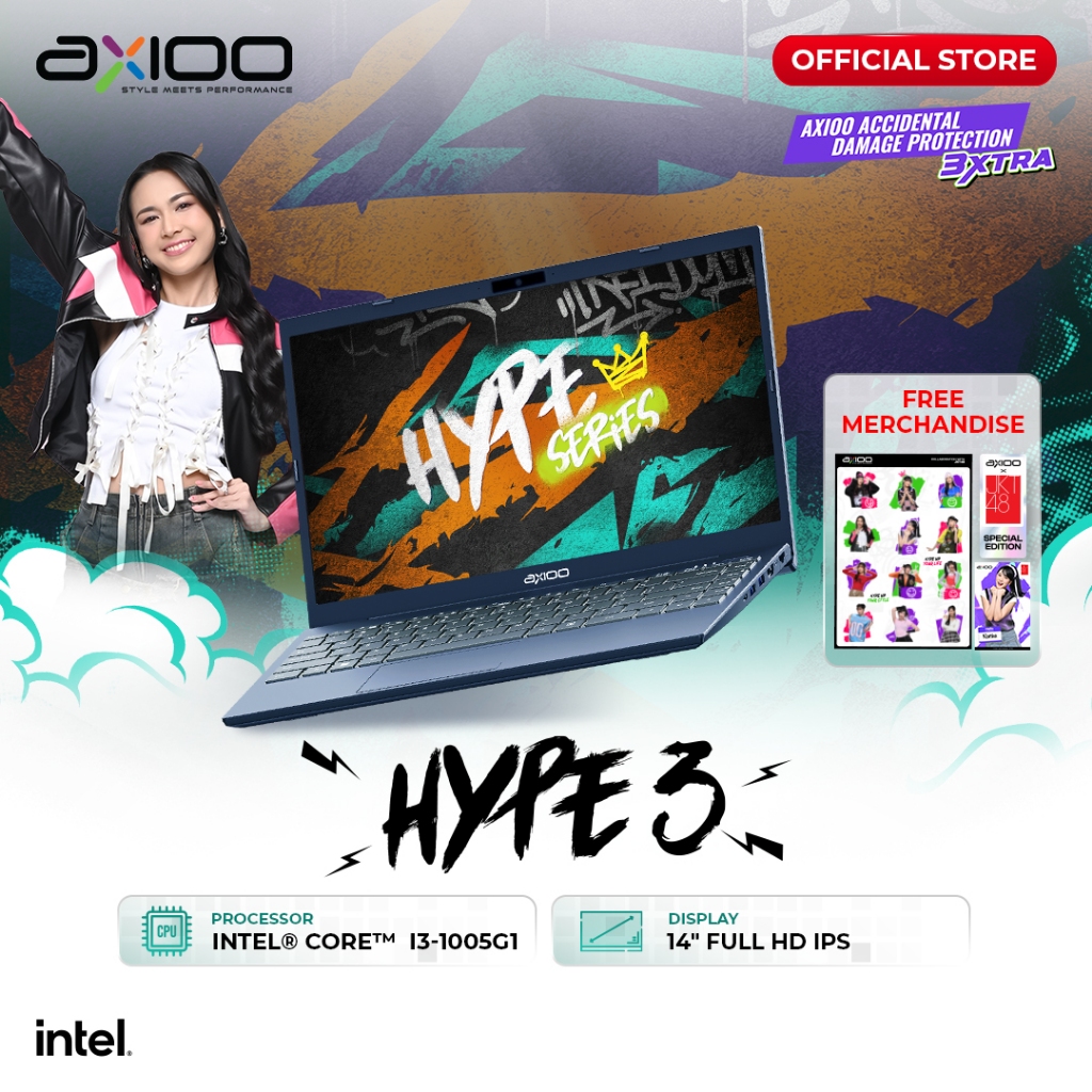 Jual Axioo MyBook Hype 3 G11 Intel Core i3-1125G4/8GB/256GB/FHD IPS | Shopee Indonesia