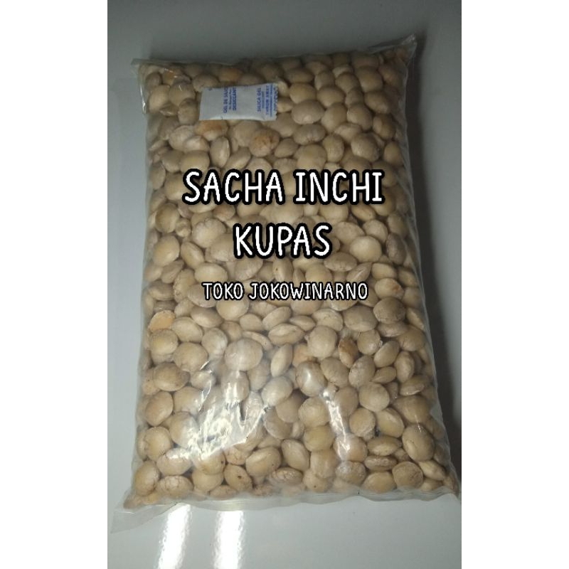 Jual Kacang sacha inchi kupas mentah isi 500 gram | Shopee Indonesia