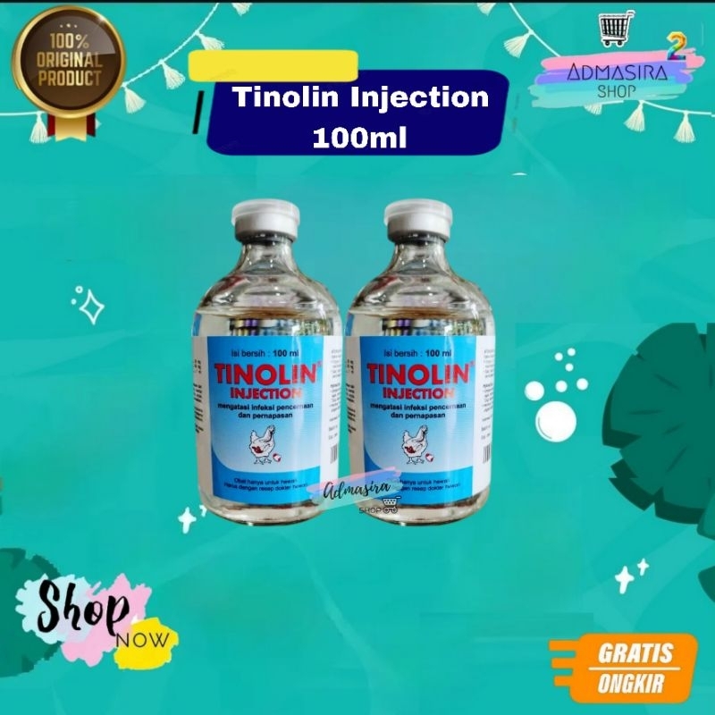 Jual TINOLIN INJECTION 100ML Medion Obat Infeksi Pencernaan dan ...