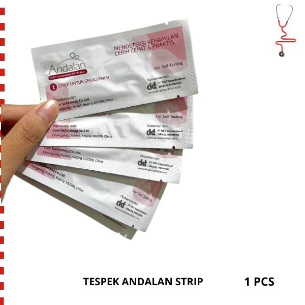 Jual Andalan Strip Tespek Kehamilan Hamil 1 Pcs | Shopee Indonesia