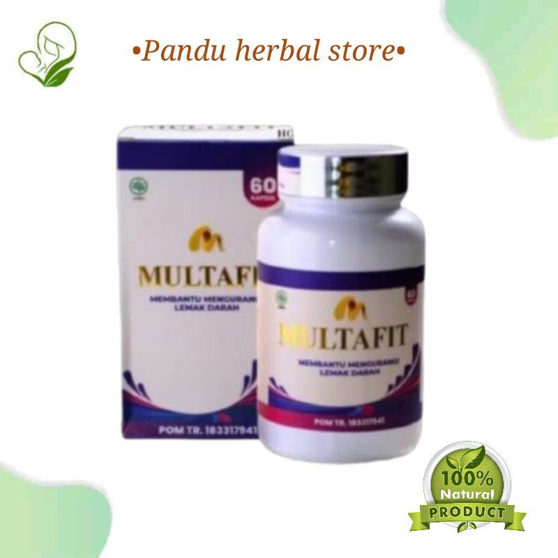 Jual Multafit Kapsul Herbal Penurun Lemak Darah Obat Stroke Kolesterol 60 Kapsul | Shopee Indonesia