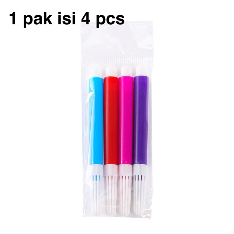 Jual Spidol warna warni/Spidol warna kecil 1 pak isi 4 buah/souvenir ...