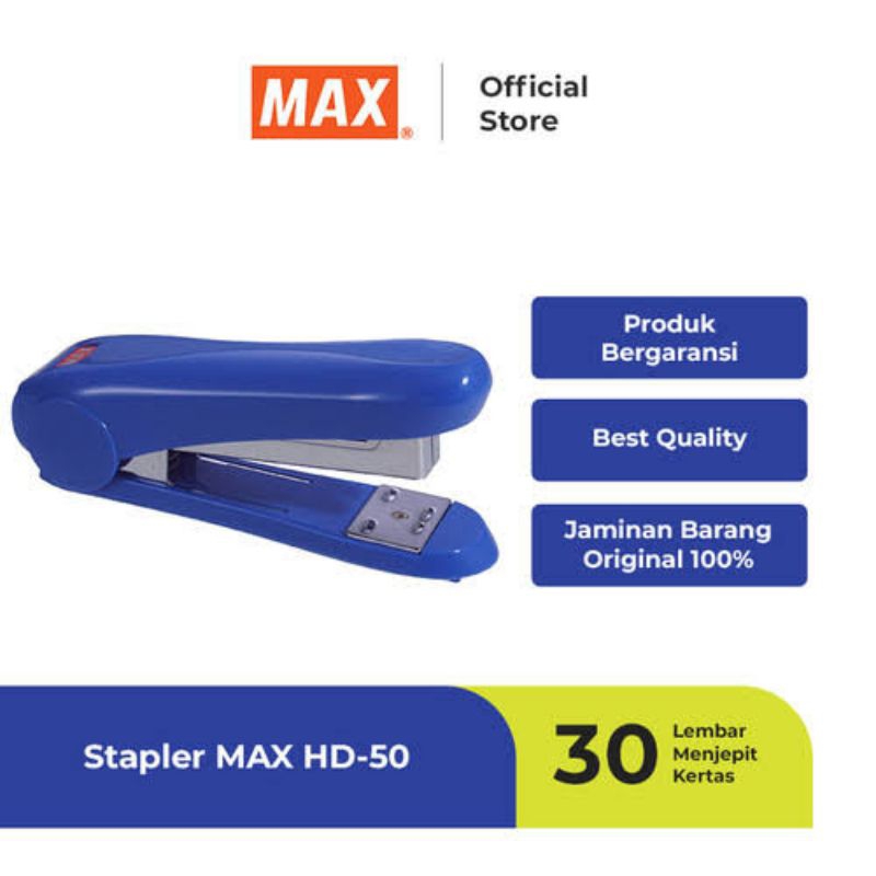 Jual STAPLER BESAR MAX HD-50 STAPLES SATUAN ORIGINAL | Shopee Indonesia