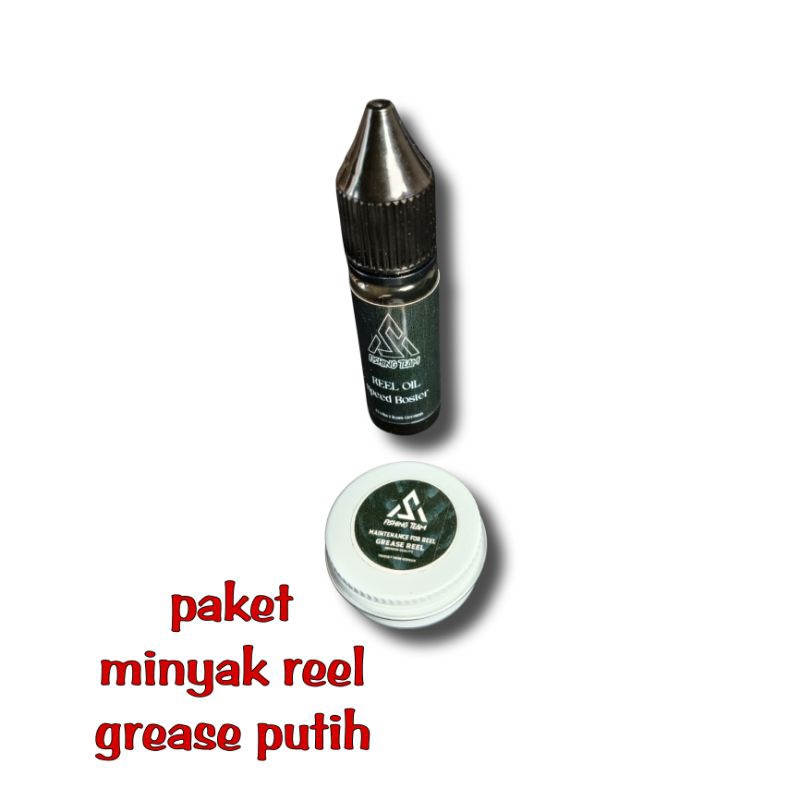 Jual paket grease as fishing pelumas reel grease putih minyak reel ...