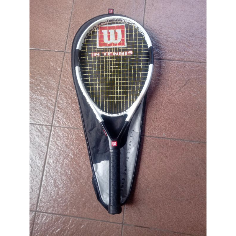 Jual Raket Tenis Wilson HAMMER CARBON MATRIX H6 Berat -+ 280g 115 ...