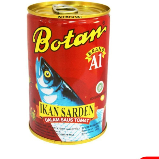 Jual BOTAN SARDEN BESAR 425 GR | Shopee Indonesia