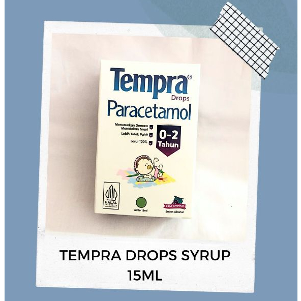 Jual TEMPRA DROPS SYRUP 15ML | Shopee Indonesia