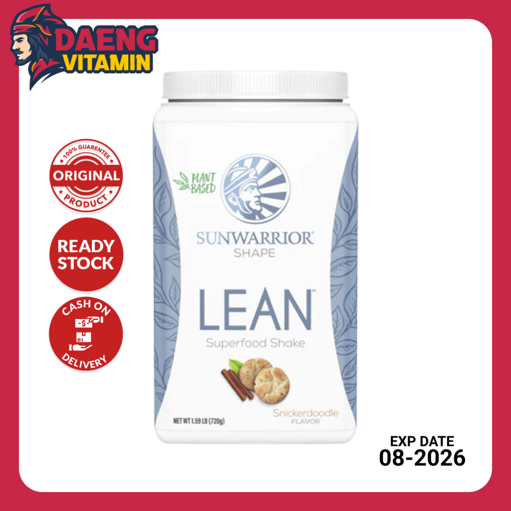 Jual Sunwarrior Lean Meal Illumin8 Snickerdoodle 720 Grams | Shopee ...