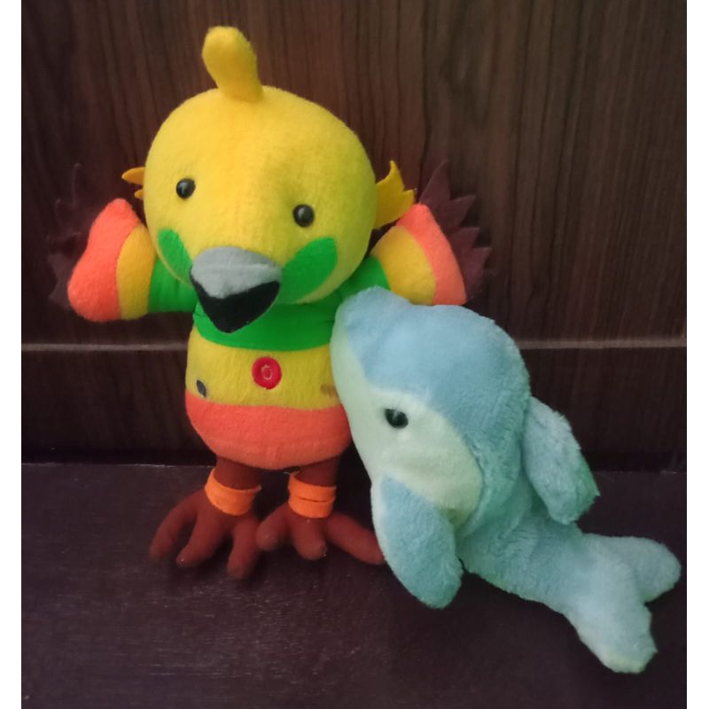 Jual Boneka Maskot Burung Cendrawasih & Lumba-lumba Medium | Shopee ...