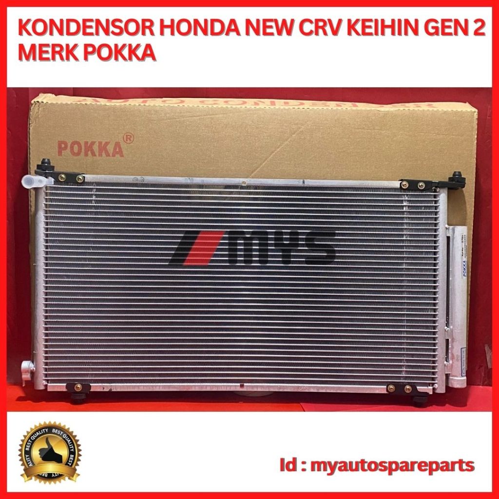 Jual CONDENSOR AC Mobil HONDA New CRV Keihin Gen 2 KONDENSOR | Shopee ...