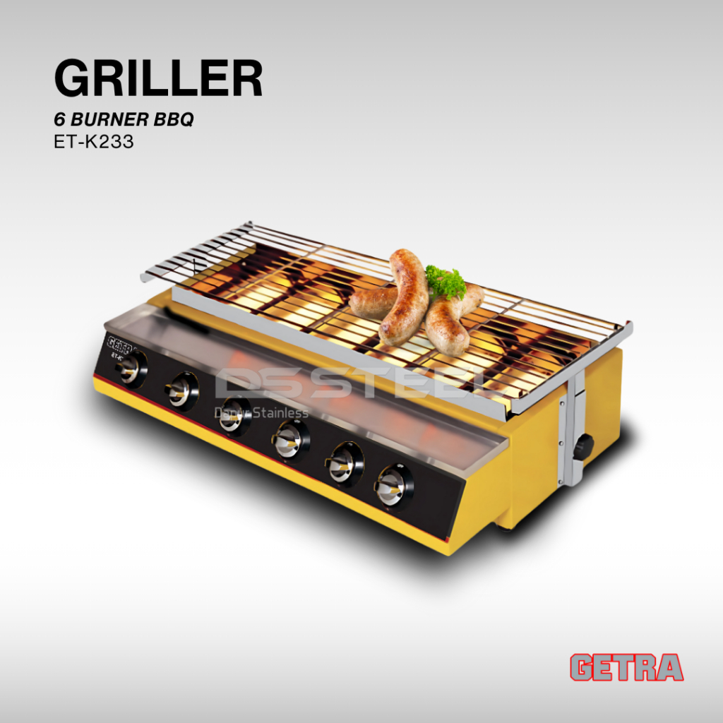 Jual GETRA Gas Griller ET-K233 Kuning / Pangganan Sate Sosis Ikan GETRA ...