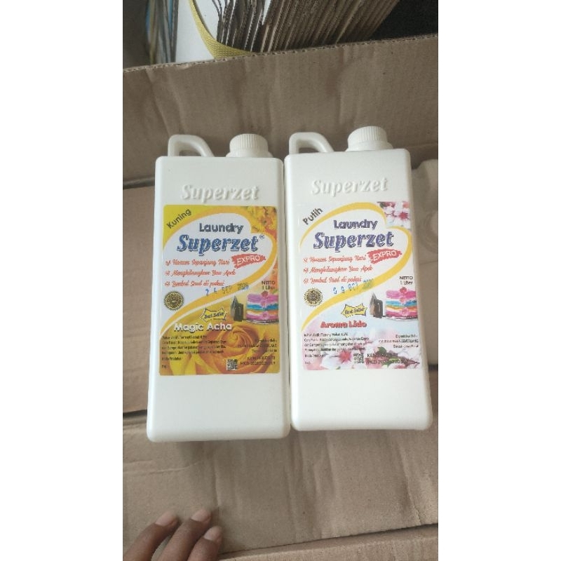 Jual parfum laundry superzet 1 liter | Shopee Indonesia