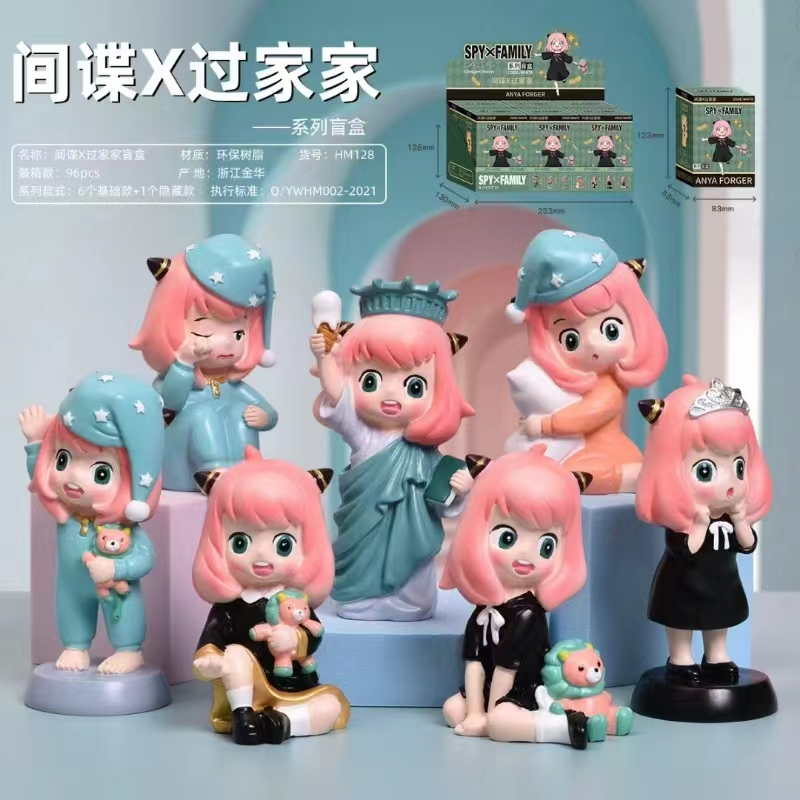 Jual MAINAN FIGURE SUPRISE BLIND BOX ANYA SPY X FAMILY ORIGINAL PABRIK ...