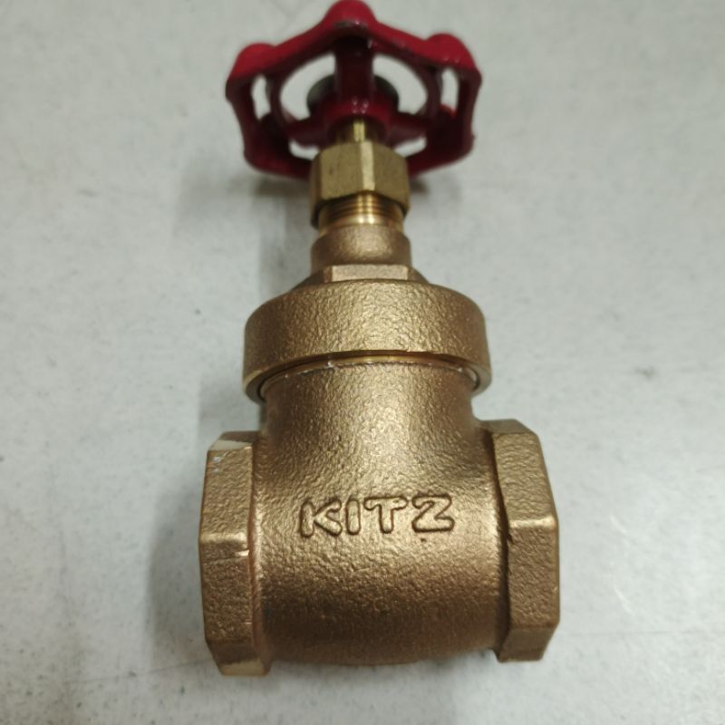 Jual Gate Valve Kuningan KITZ 2" Inch Drat Class 125s 200Wog Type Fig-H | Shopee Indonesia