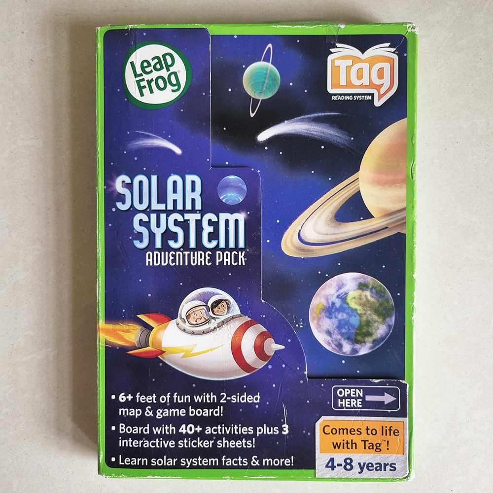 Jual PRELOVED BUKU LEAP FROG SOLAR SYSTEM ADVENTURE PACK TAG READING ...