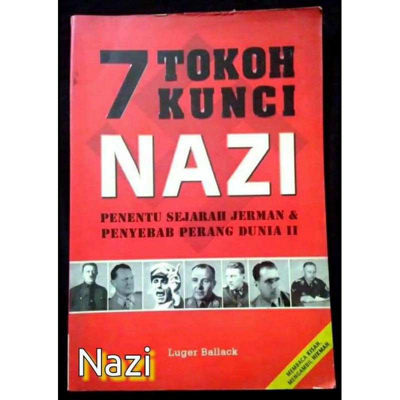 Jual buku sejarah 7 TOKOH KUNCI Nz Penentu Sejarah Jerman & Penyebab ...