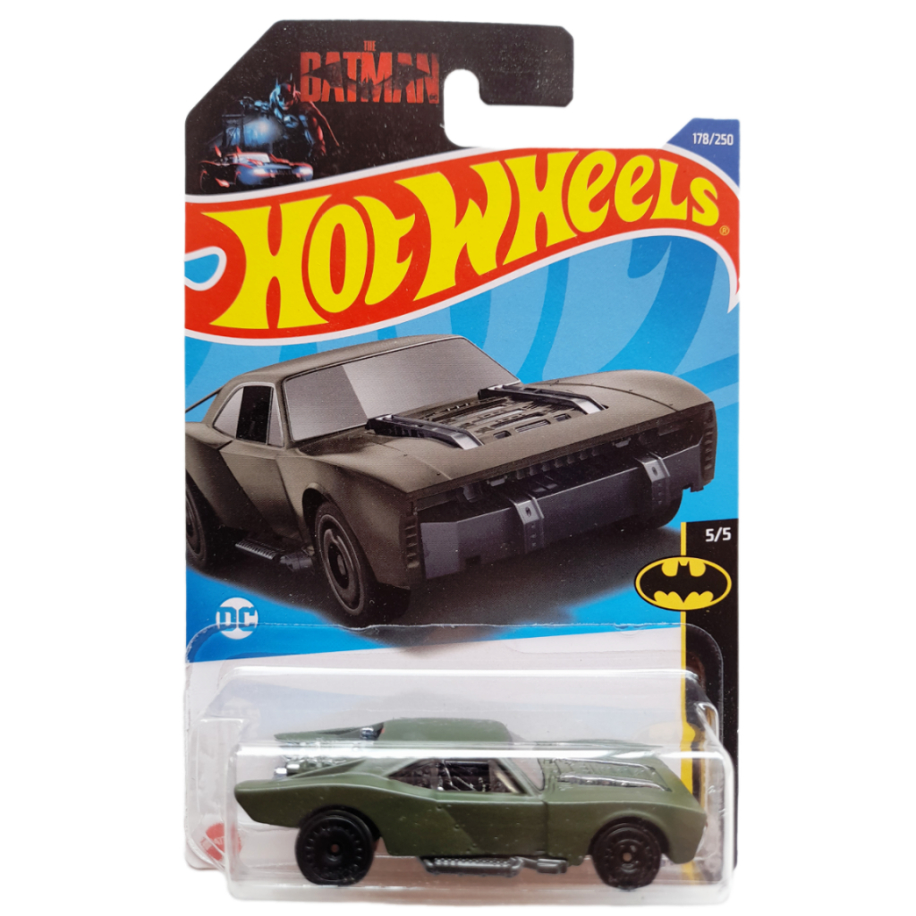 Jual Hot Wheels DC Comics The Batman Batmobile Matte Green | Shopee ...