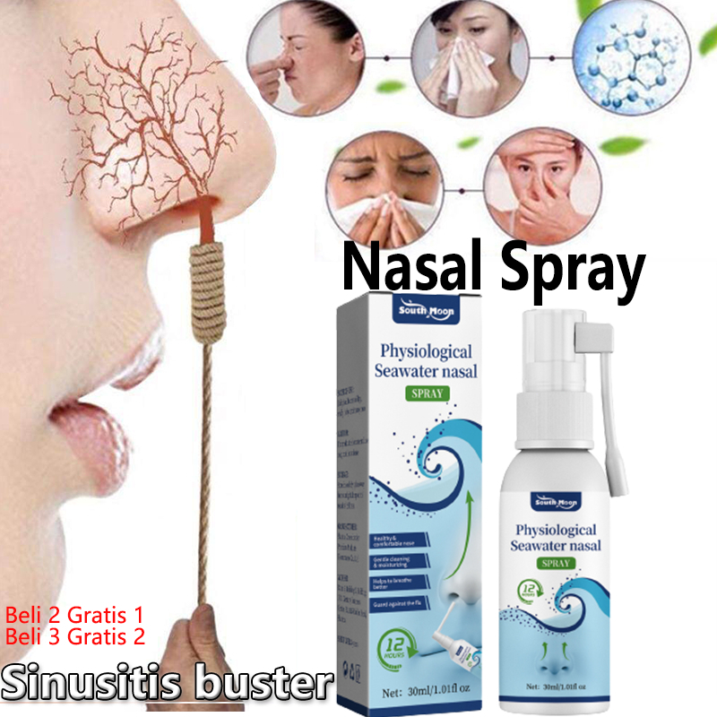 Jual Nasal Spray Obat Sinusitis Semprotan Hidung Paling Ampuh Spray ...