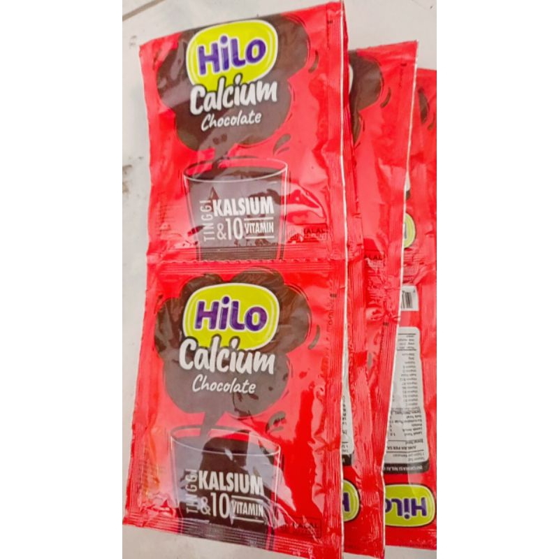Jual HILO CALCIUM COKLAT 10 SACHET | Shopee Indonesia