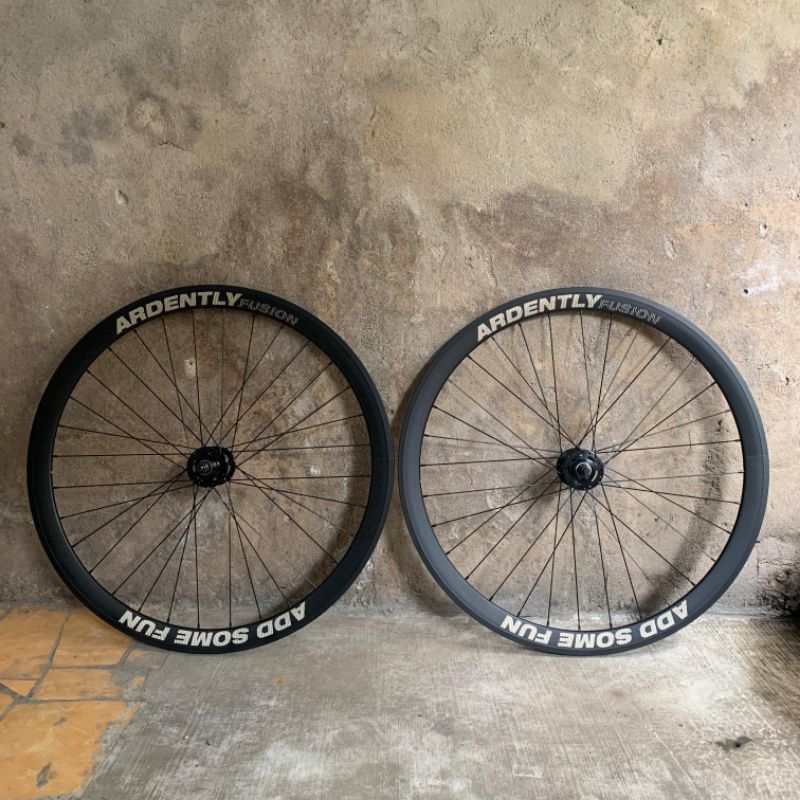 Jual Wheelset ardently fusion 32h 20&24h pair sepasang fixie terbaru ...
