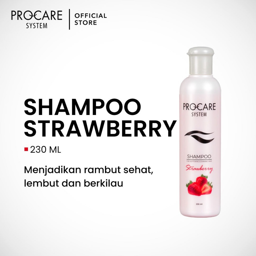 Jual Procare System Shampoo Strawberry 230 ml(Rambut Lebih Berkilau ...