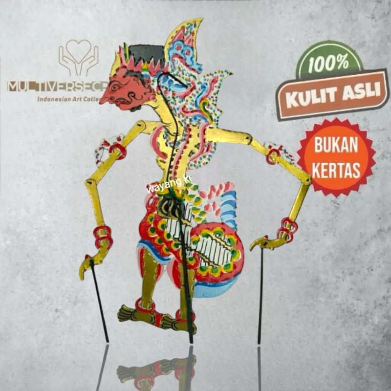 Jual Wayang Mainan Anak Prabu Salyo/Salya Ukuran Kidangan Cocok Untuk ...